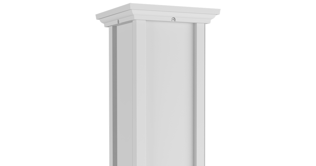 Colonne carrée à caissons | Imperial