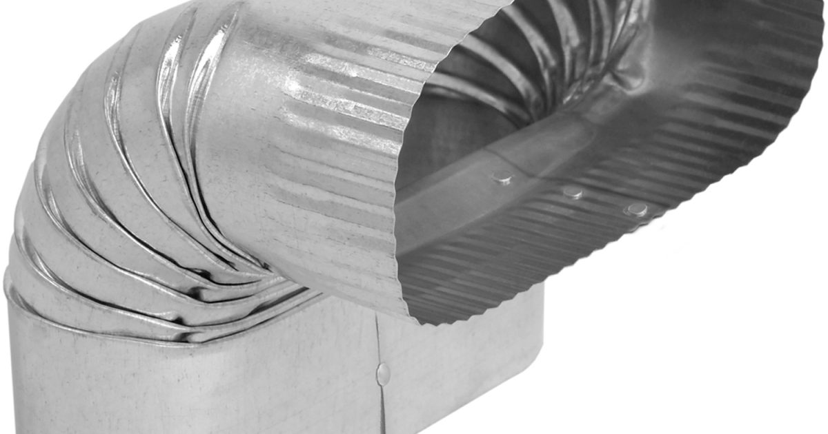 Oval Vertical Elbow 90° | Imperial