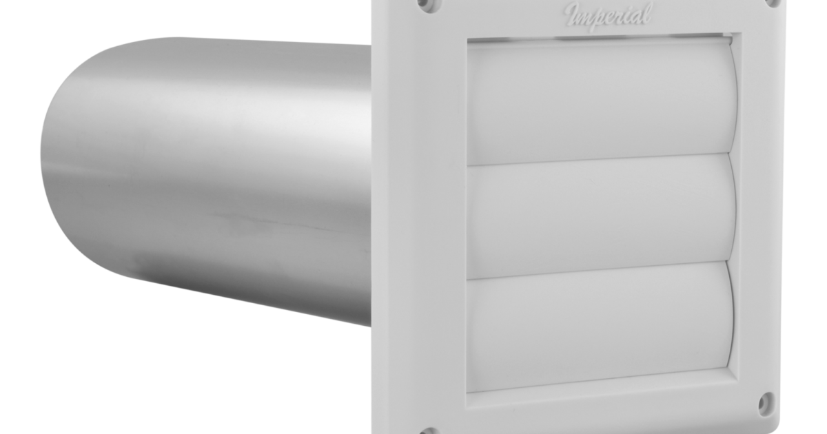Évent de ventilation à volets - 4 po (10 cm) | Imperial