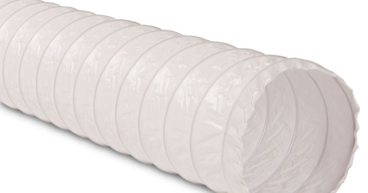 White Vinyl Air Duct | Imperial