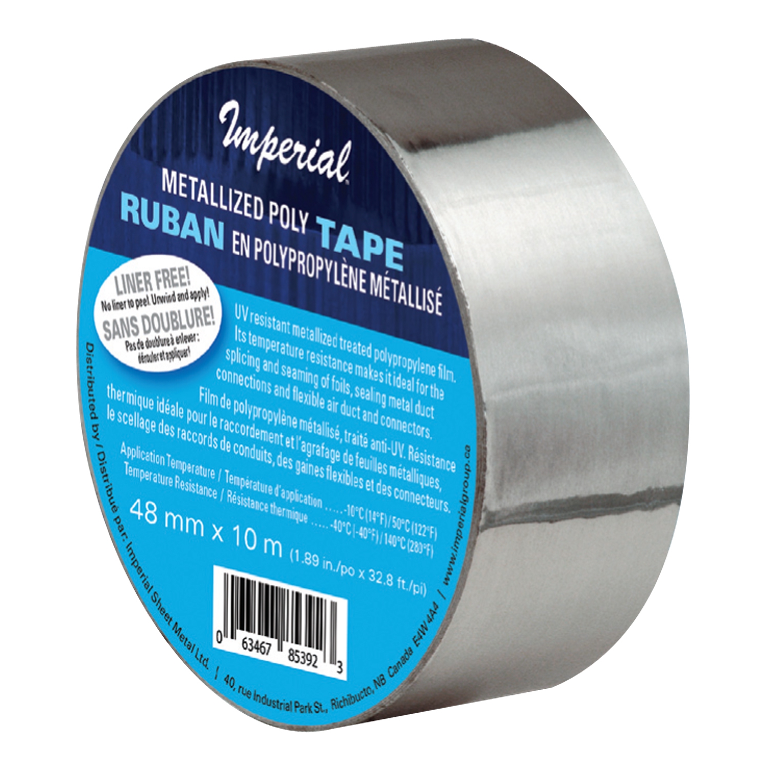 Metallized Poly Tape | Imperial